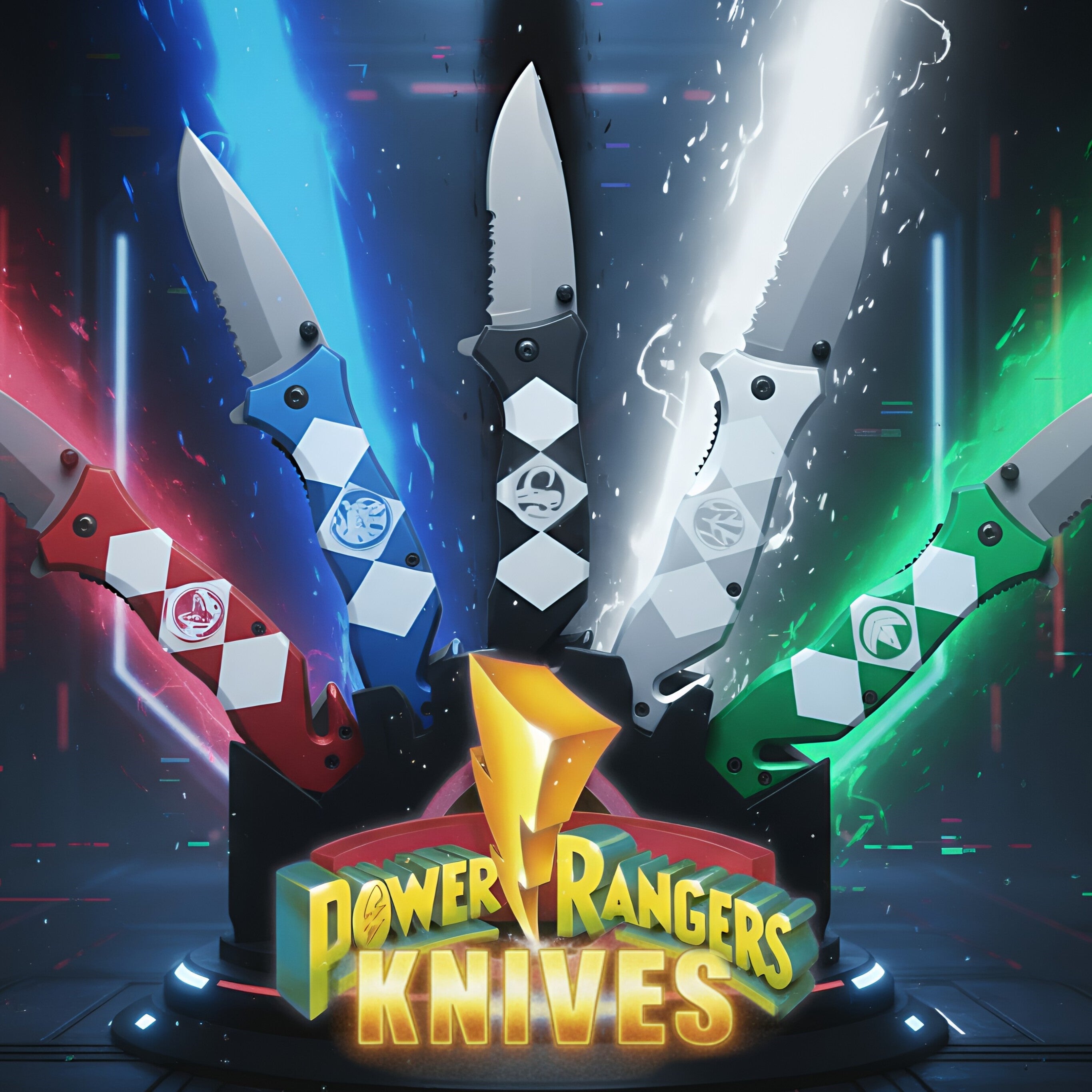 MMPR Knives – Anime Armory