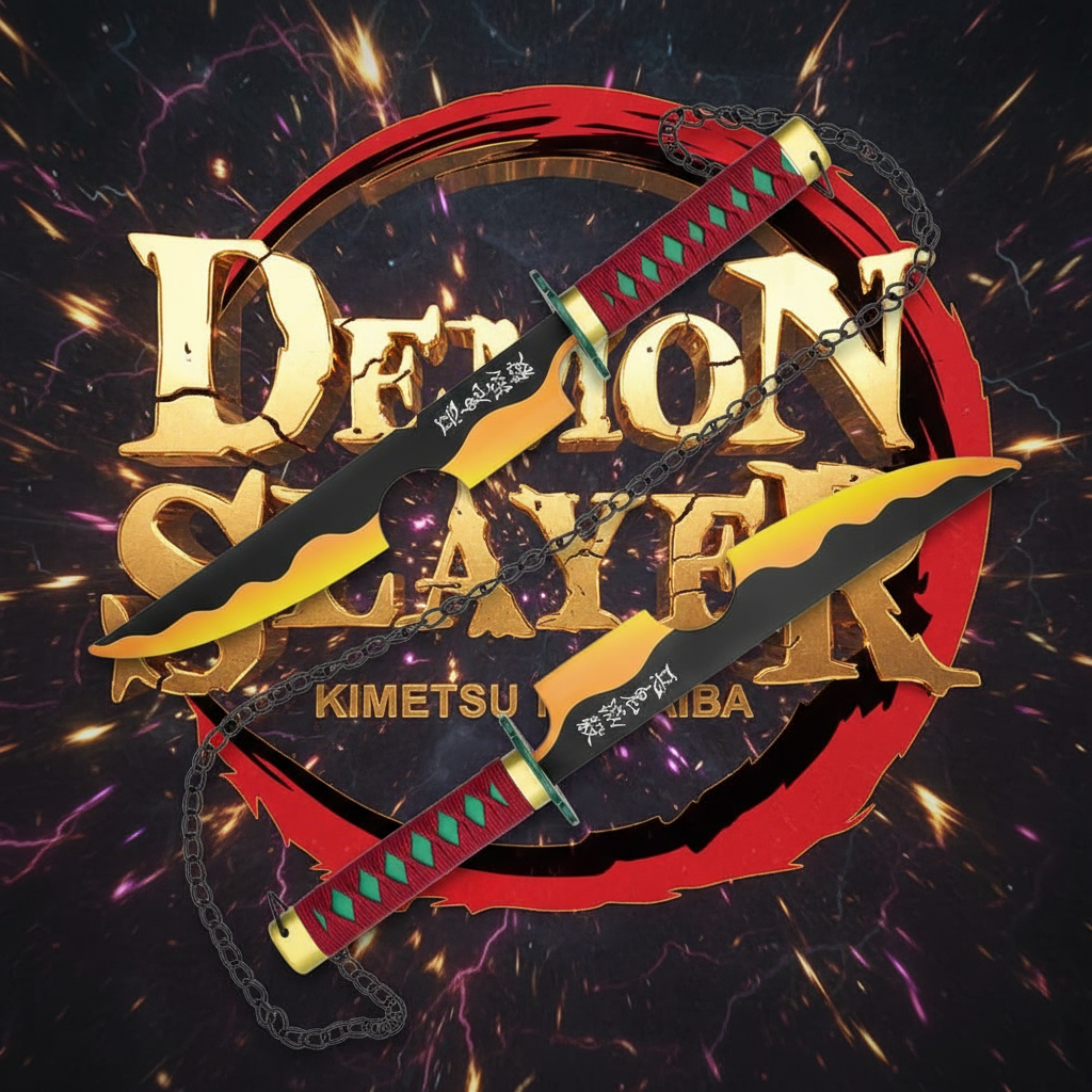 Demon Slayer Sword – Tengen Uzui Sound Swords – Anime Armory