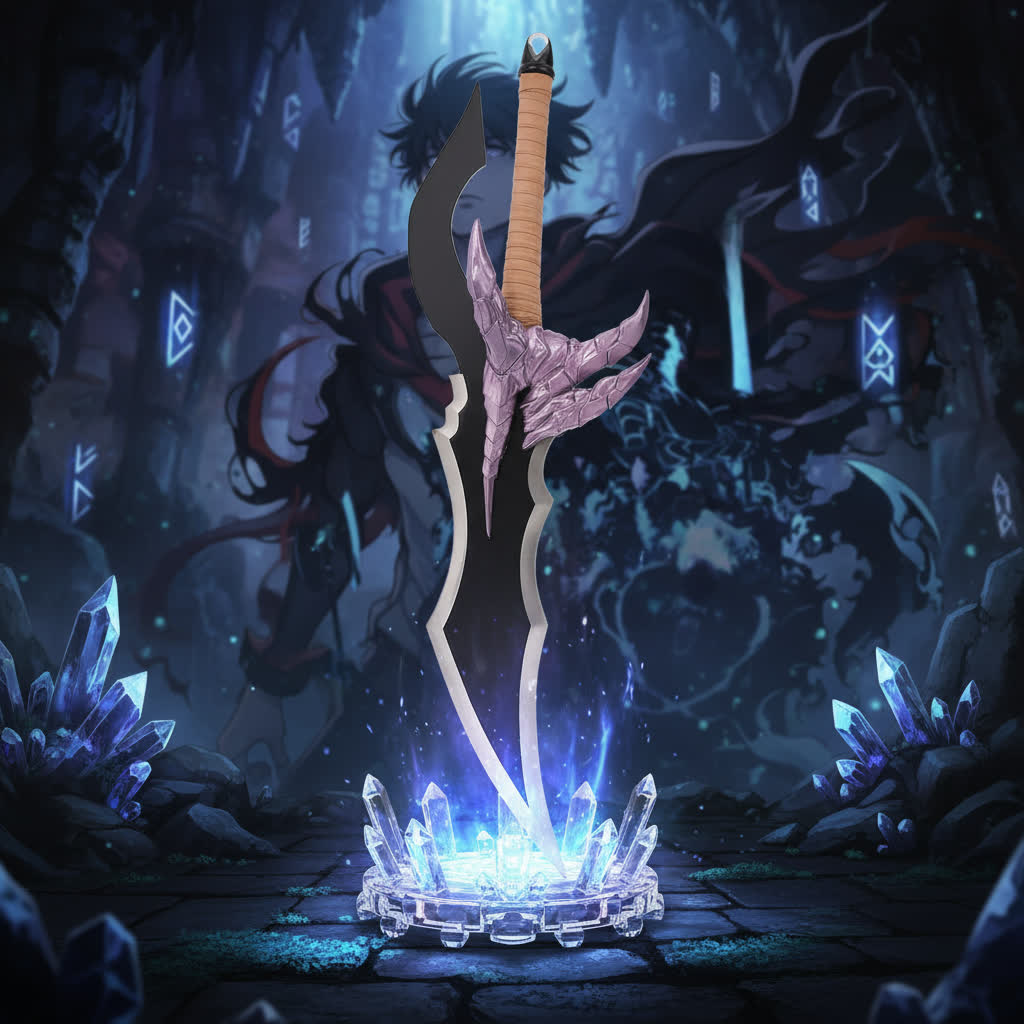 Solo Leveling Knight Killer Dagger Metal – Anime Armory