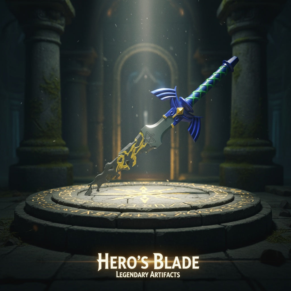 Zelda Tears Of The Kingdom Broken Blade METAL – Anime Armory