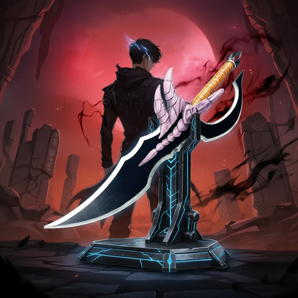 Solo Leveling Foam Kasaka Knight Dagger – Anime Armory