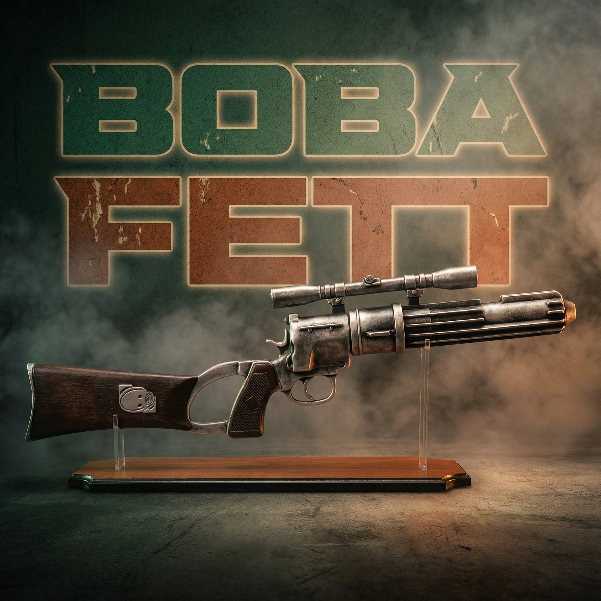 Star Wars Boba Fett Rifle Resin Gun – Anime Armory